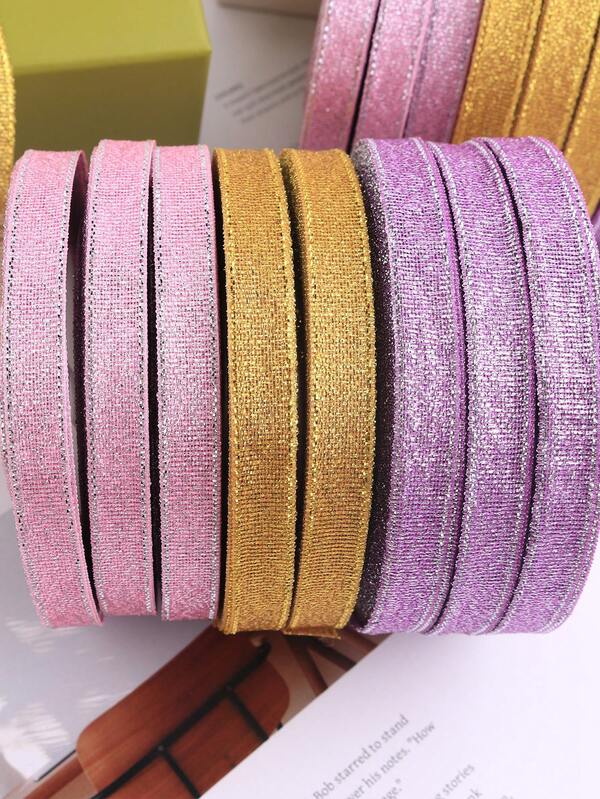 1cm Width Onion Braid Ribbons With Multicolors For Gift Wrapping ...
