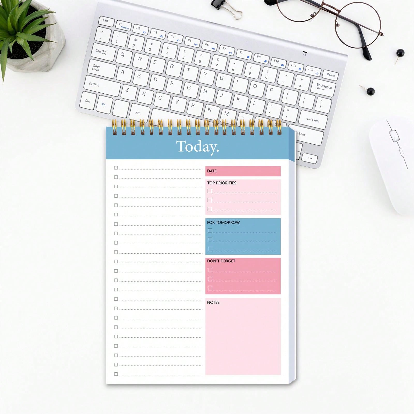 1 Pc Simple Planner, Daily Programme Daily Planner Suitable For School ...