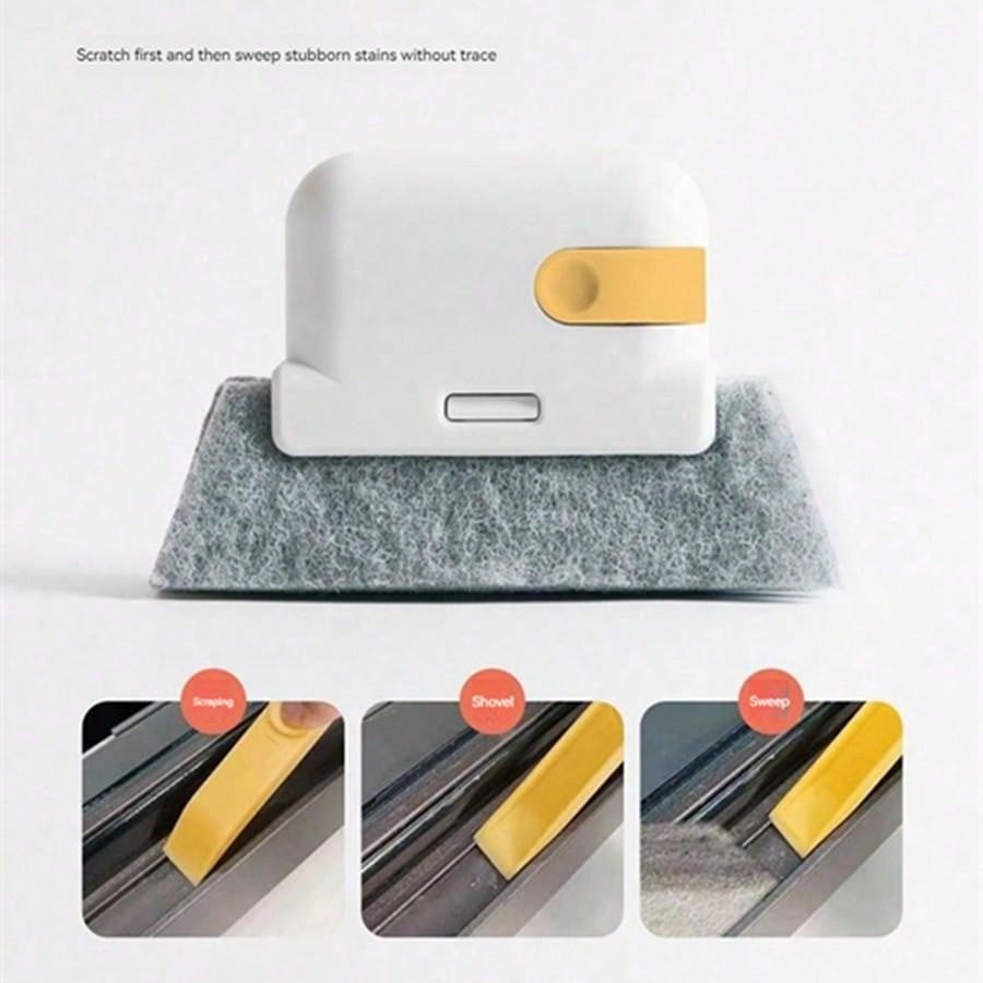 New Two-In-One Removable Window Trough Cleaning Brush, Door And Window ...