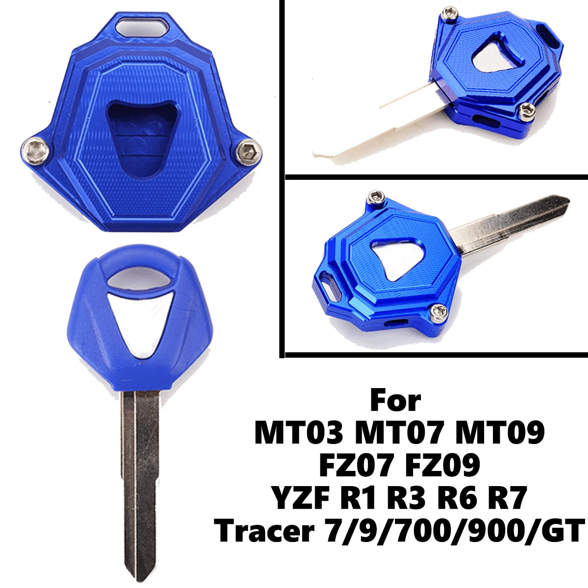 Motorcycle Cnc Aluminum Alloy Key Fob Housing, Protective Cover ...