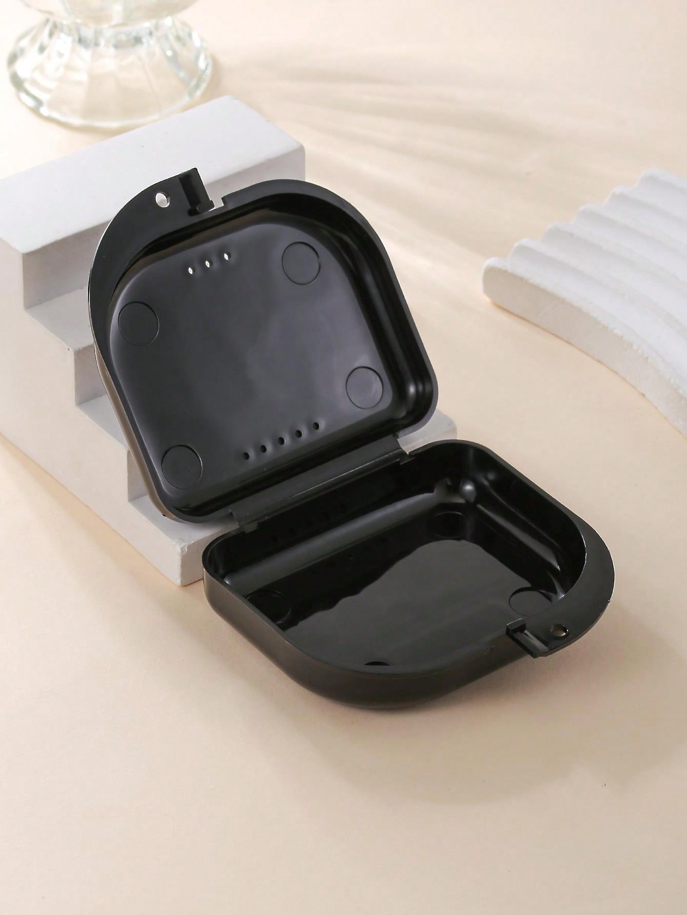 A Simple Oral Dental Product With Holes For Small Tooth Boxes, Denture ...