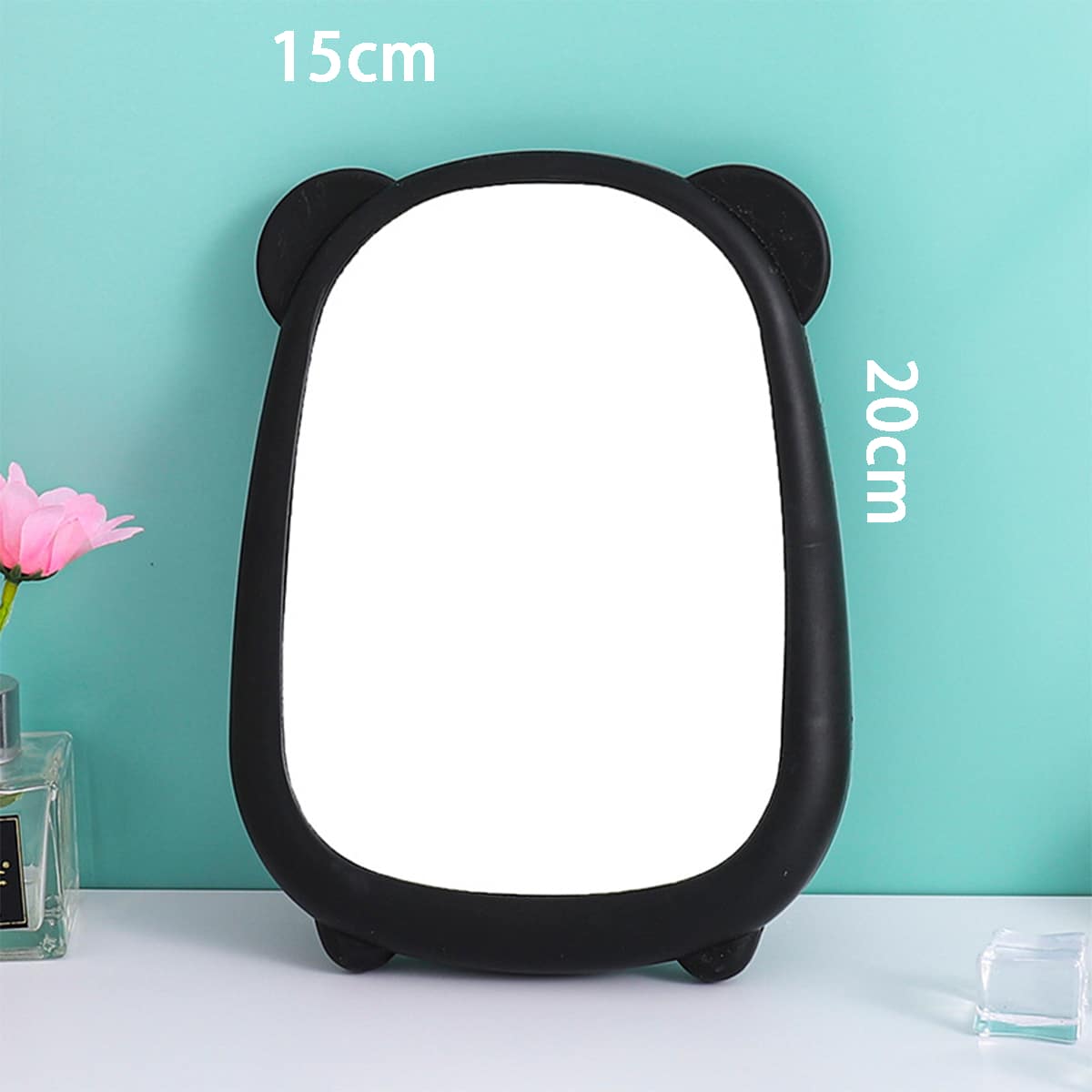 1 Pezzo Set Specchio Da Scrivania Principessa Con Orso Cartone Animato ...