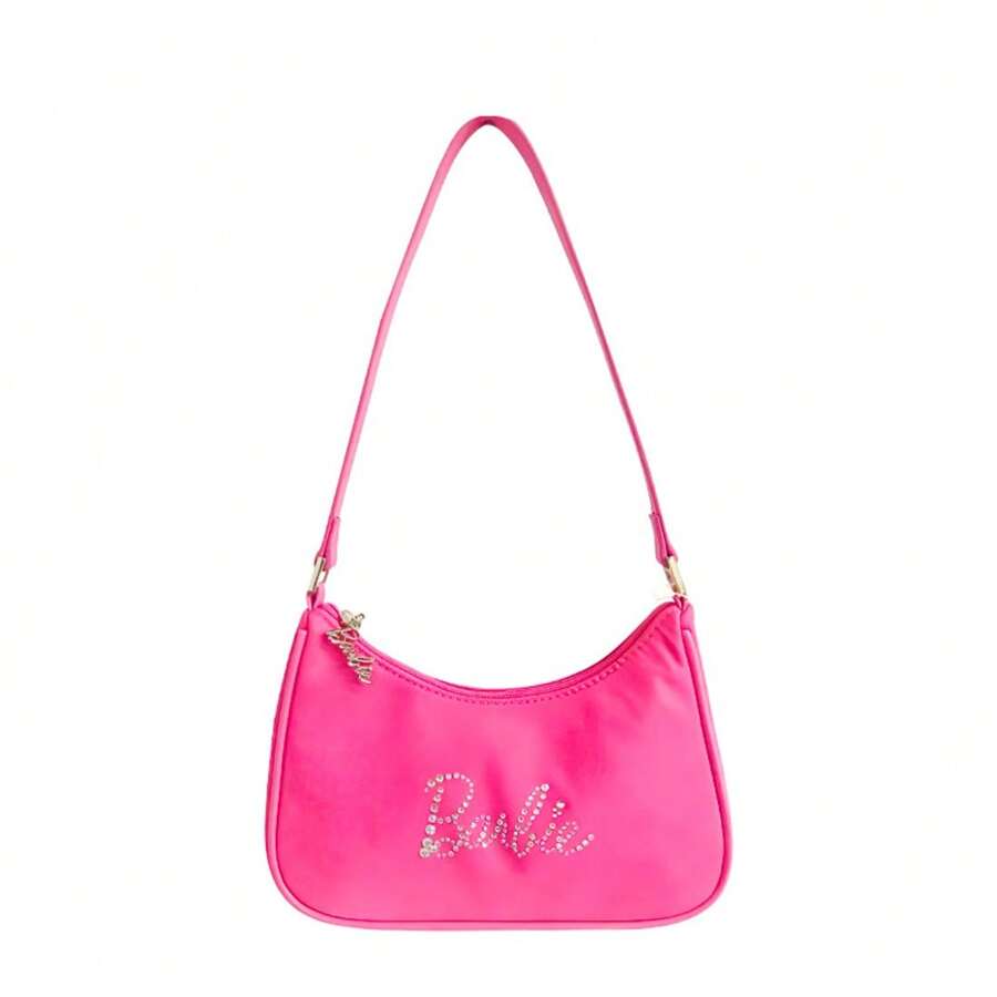 Miniso Sparkling Underarm Bag - Sweet And Fashionable Casual Women's ...