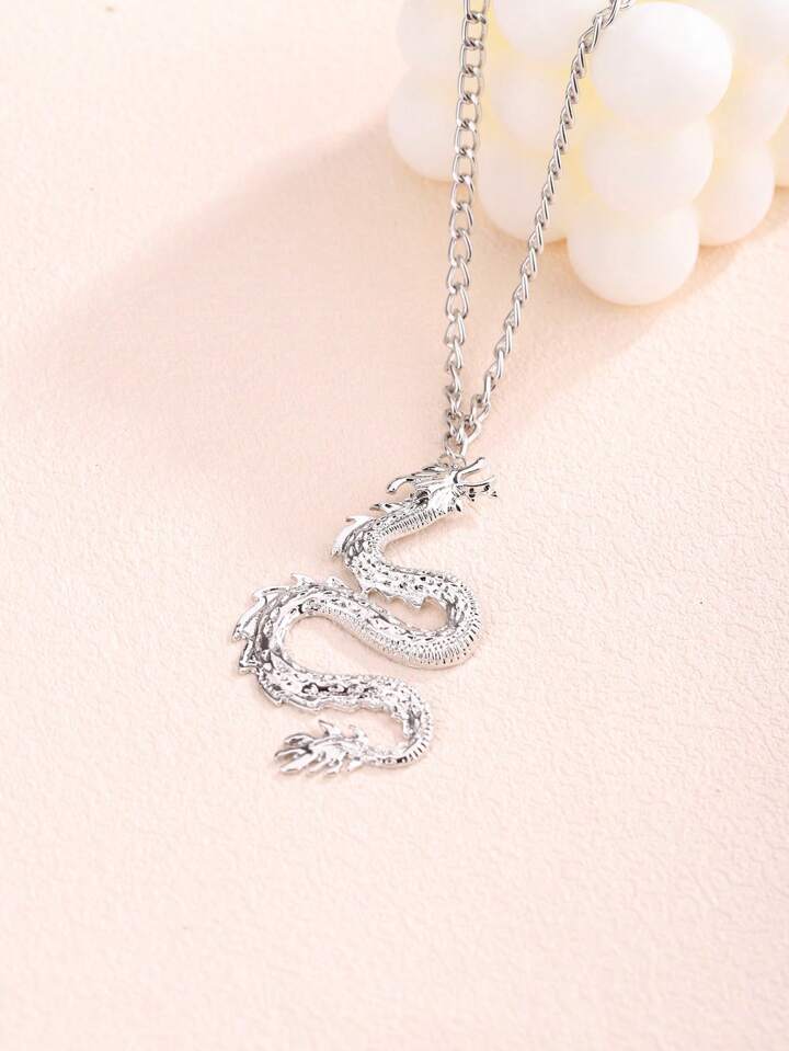 Shein dragon necklace store