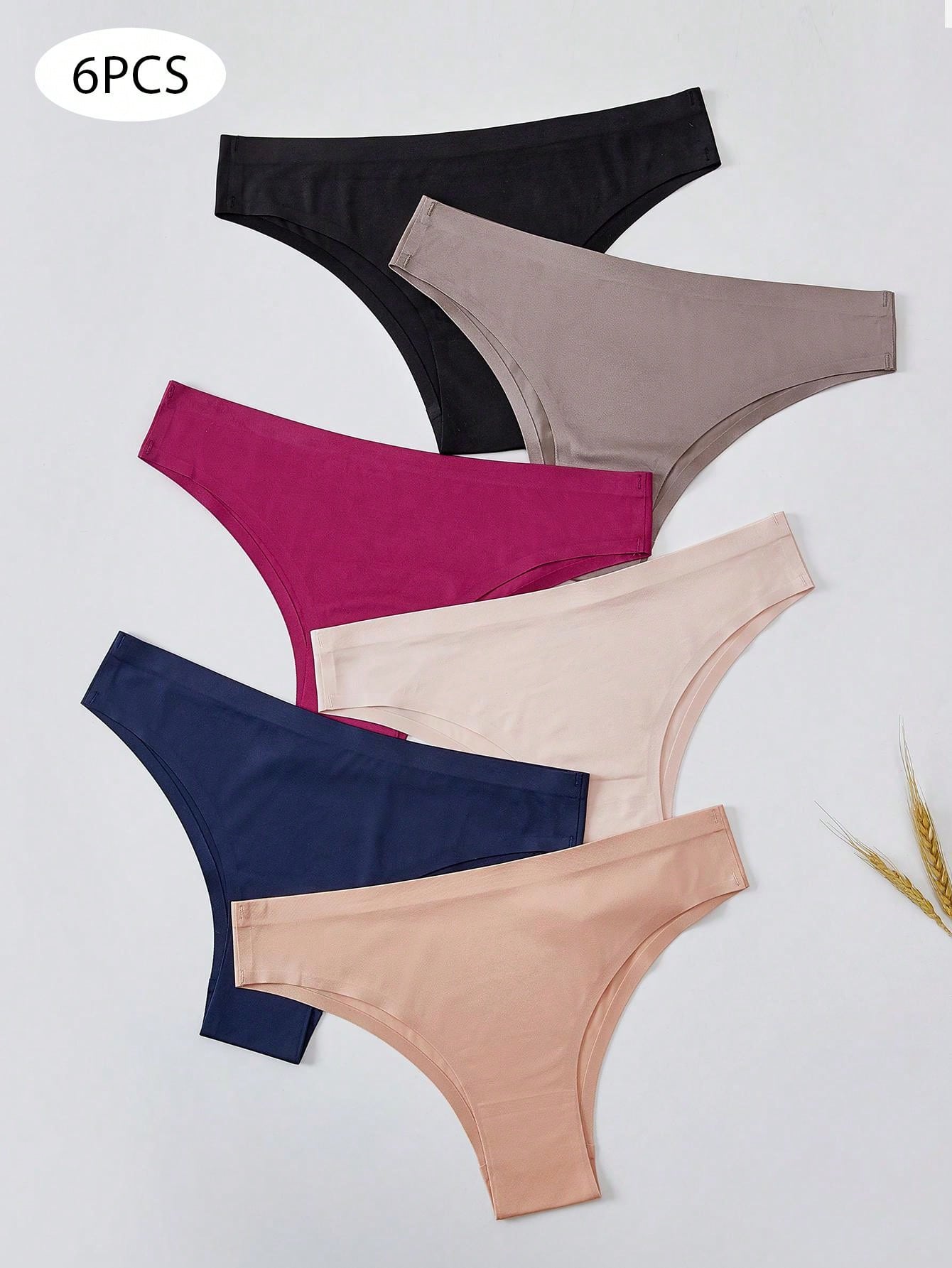 Women's Sexy Ice Silk Seamless Thong | SHEIN USA