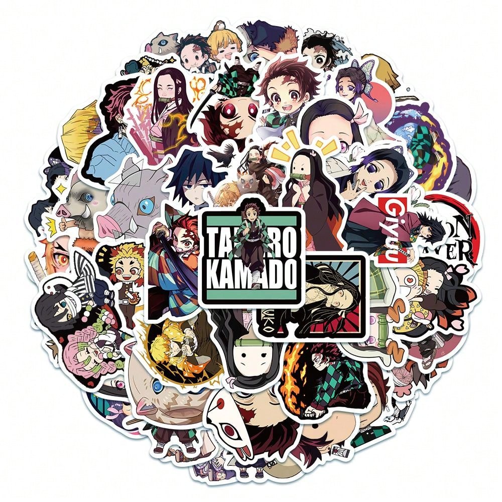 50 Pezzi Adesivi Con Licenza Ufficiale Della Società Aniplex Per Slyer ...