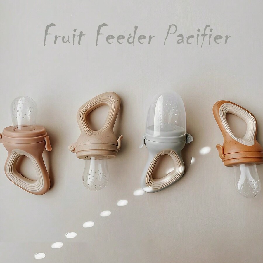 1 Piece Baby Fruit Food Feeder Pacifier, Silicone Mesh For Babies ...