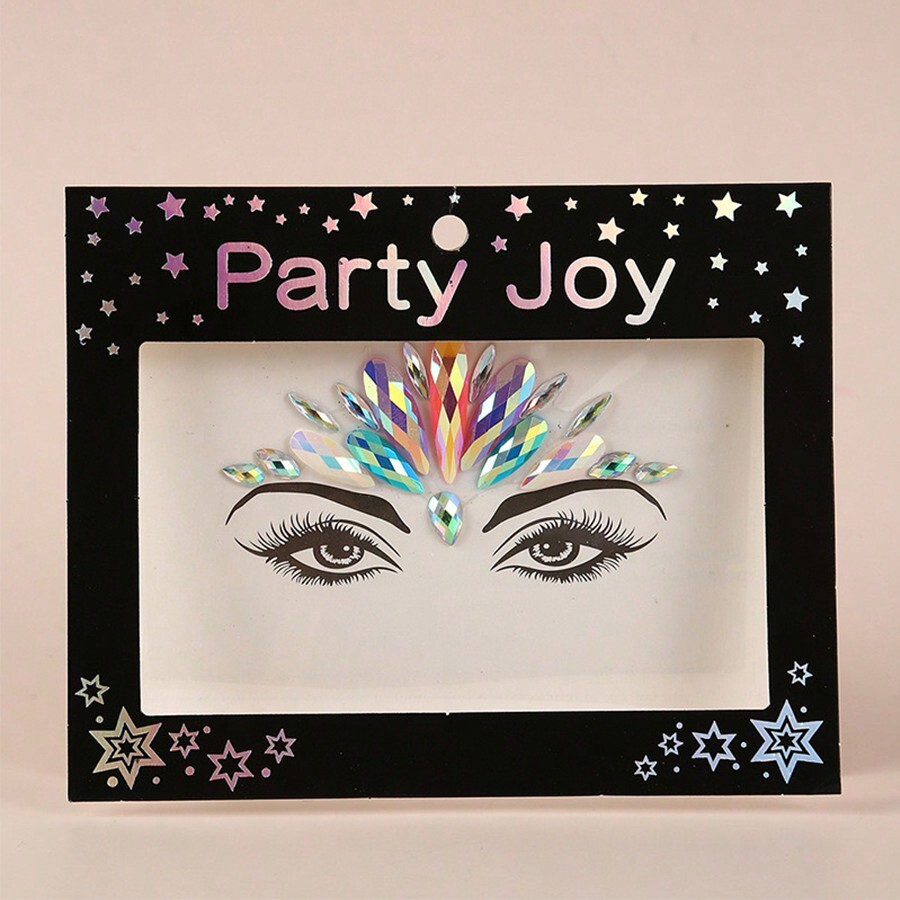 Face & Body Rhinestone Sticker Makeup Gem Decoration For Forehead, Face ...