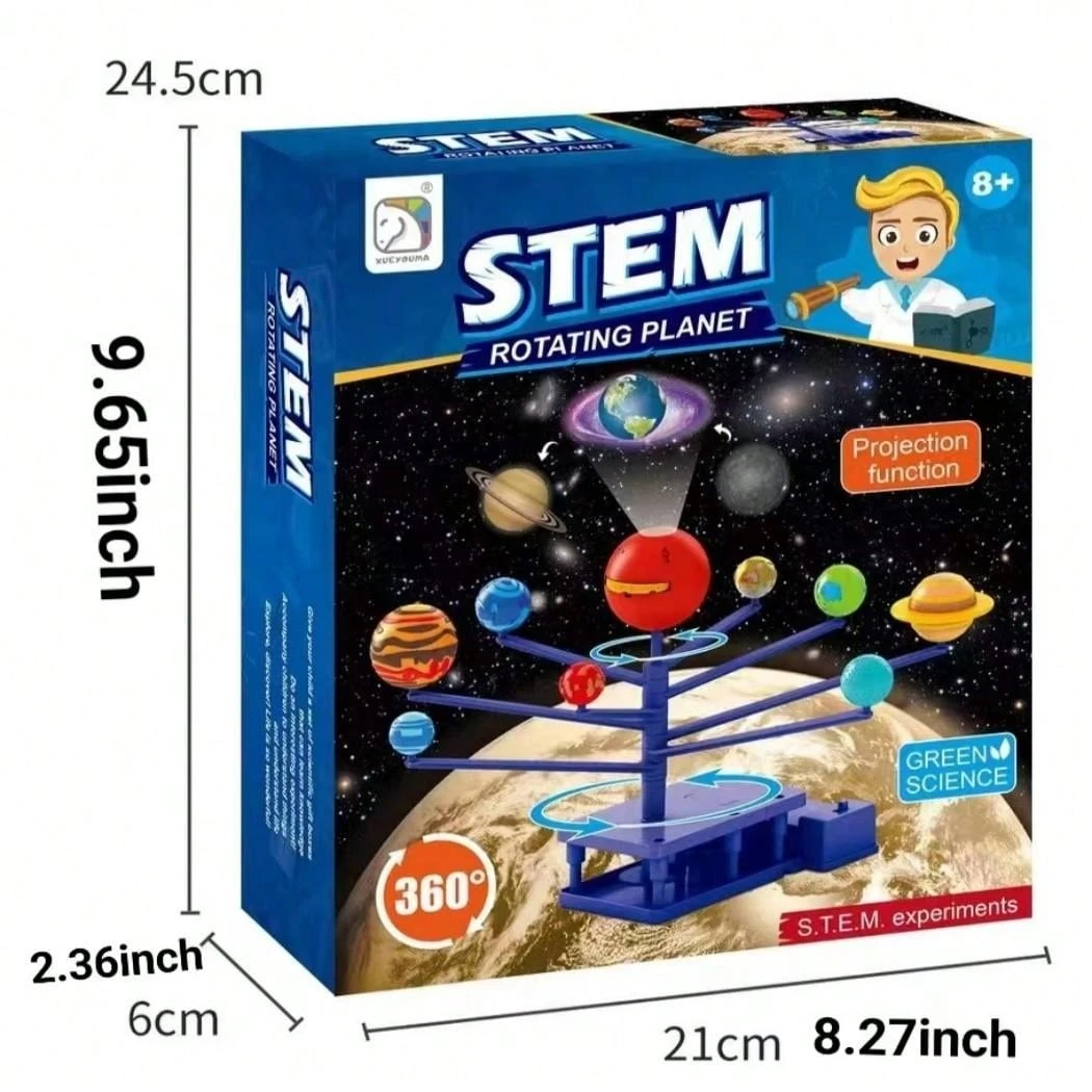 Colorful Starry Sky Model (Solar System) Diy Graffiti Scientific ...