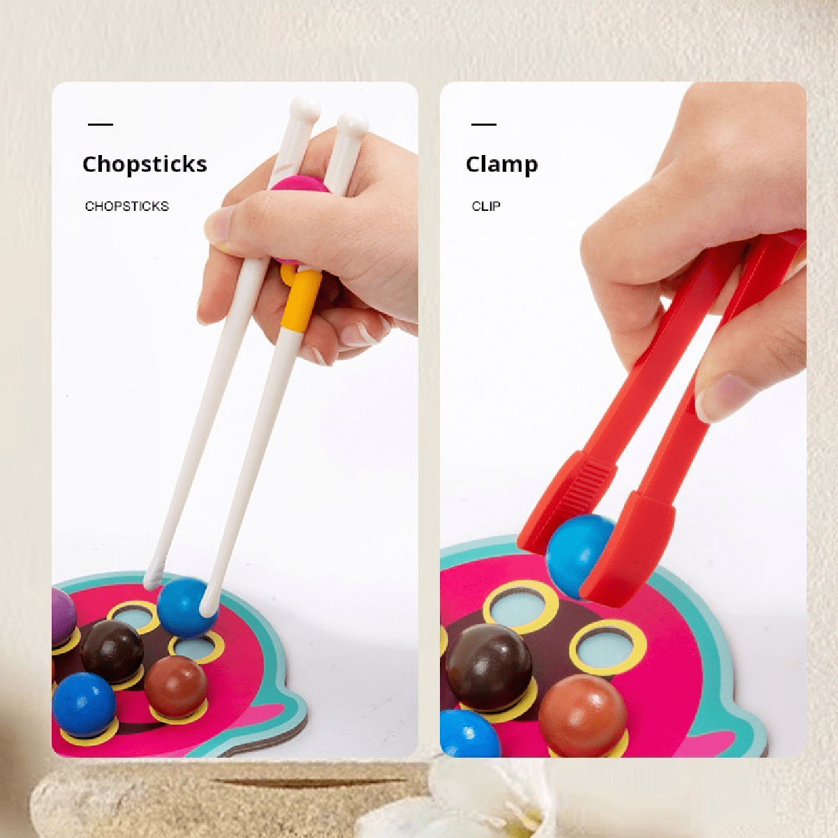 Advanced Color Recognition Clip Beads Cultivate Balanced Learning Kids ...