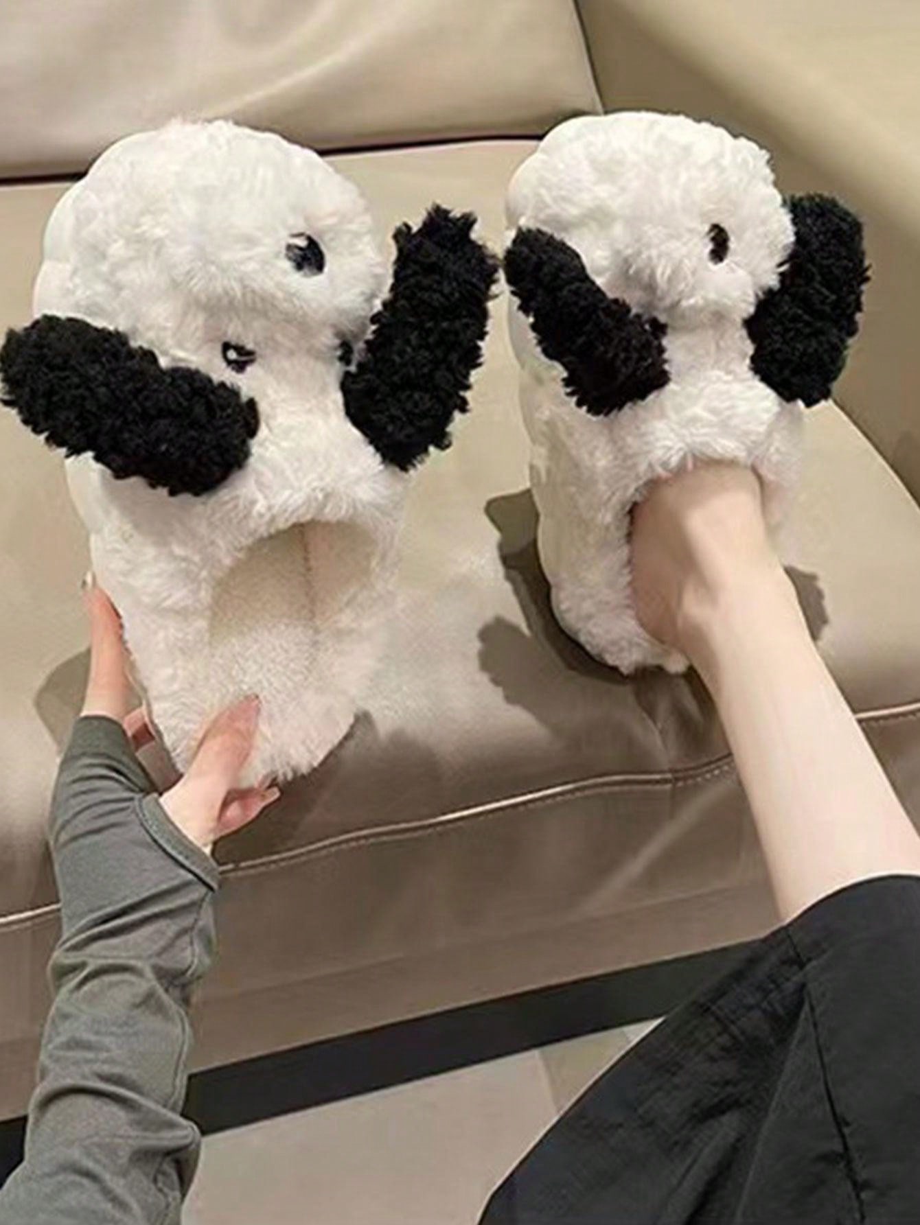 Pantofole Morbide Per L'inverno A Forma Di Orsetto Teddy Con Copertura ...