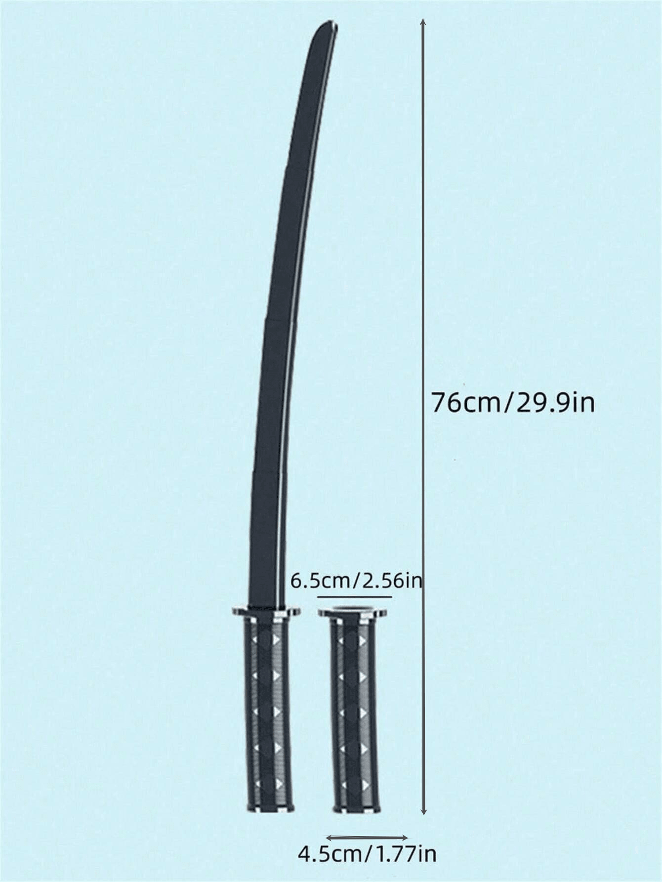 1pc Retractable Samurai Sword Led Flashing Sword Toy For Halloween ...