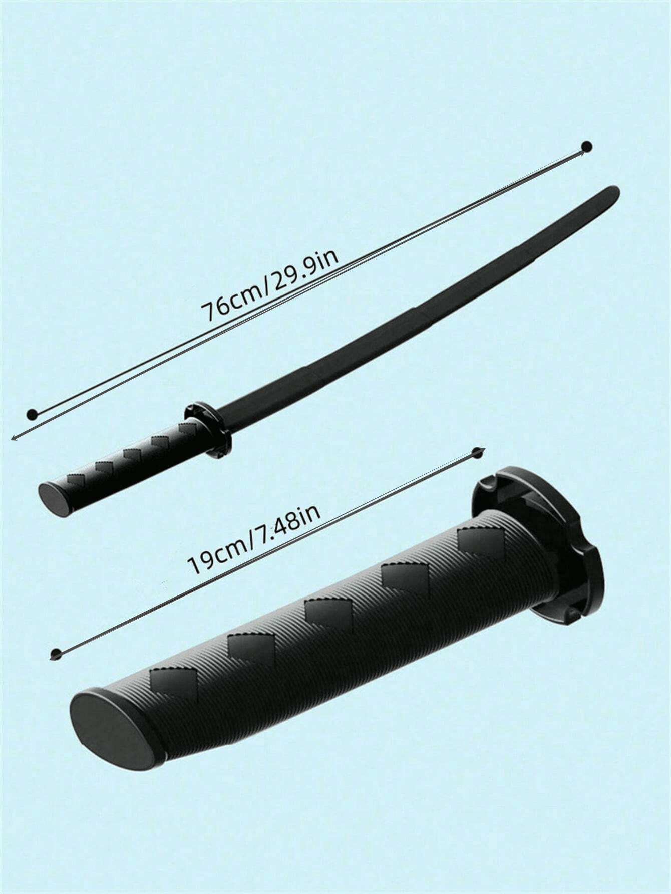 1pc Retractable Samurai Sword Led Flashing Sword Toy For Halloween ...