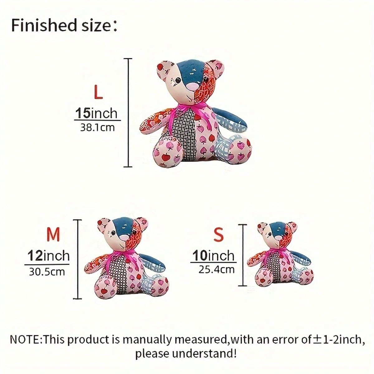 10pcs/Set Creative Memory Bear Shaped Sewing Template & Ruler Sticker ... 10pcs/Set Creative Memory Bear Shaped Sewing Template & Ruler Sticker ...