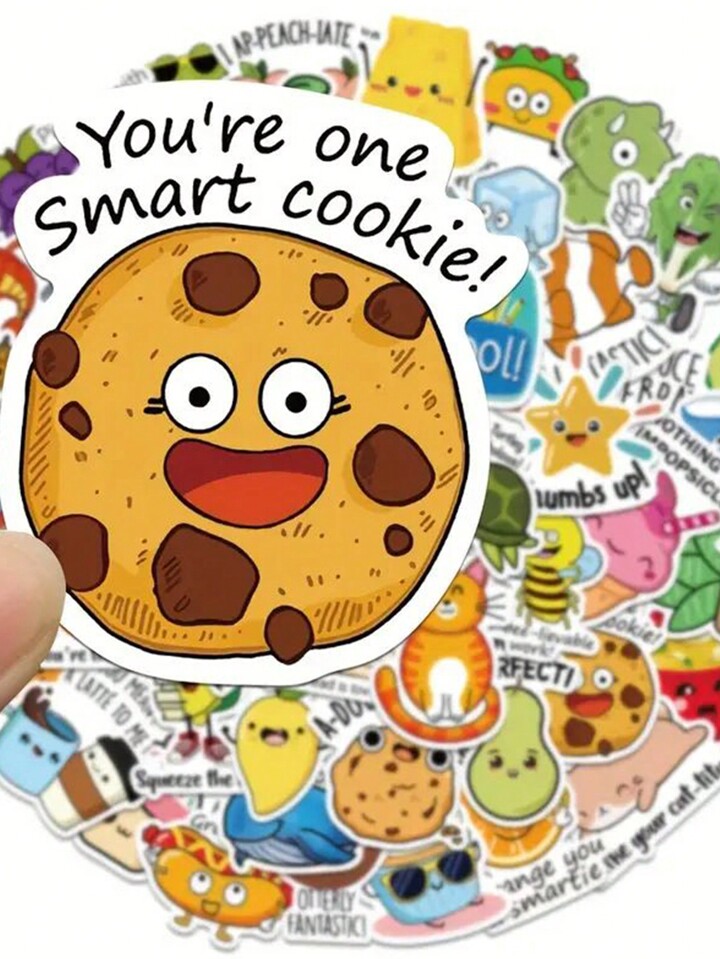 50pcs Reward Stickers, Fun And Motivating Stickers With Cute Animals ...