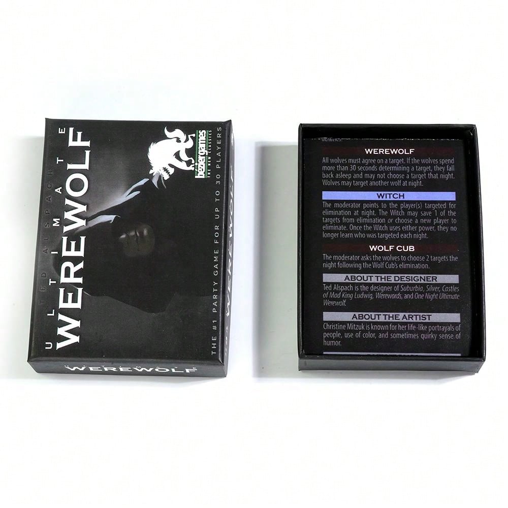 Werewolf Game Cards Are A Quick Way To Get Started, With 80 Fully ...