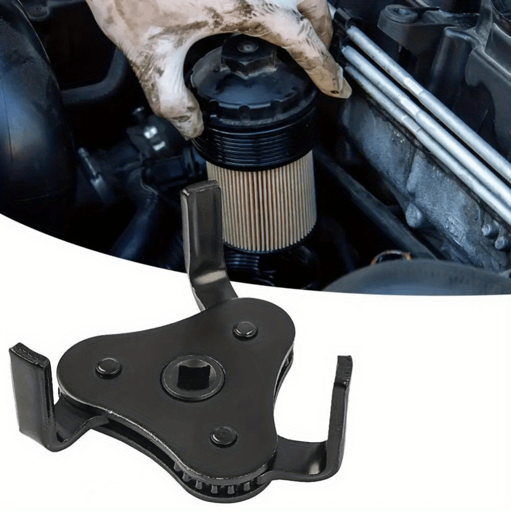 Universal Oil Filter Wrench Adjustable Install Uninstall Removal Key ...
