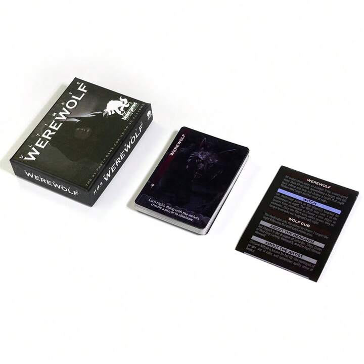 Werewolf Game Cards Are A Quick Way To Get Started, With 80 Fully ...