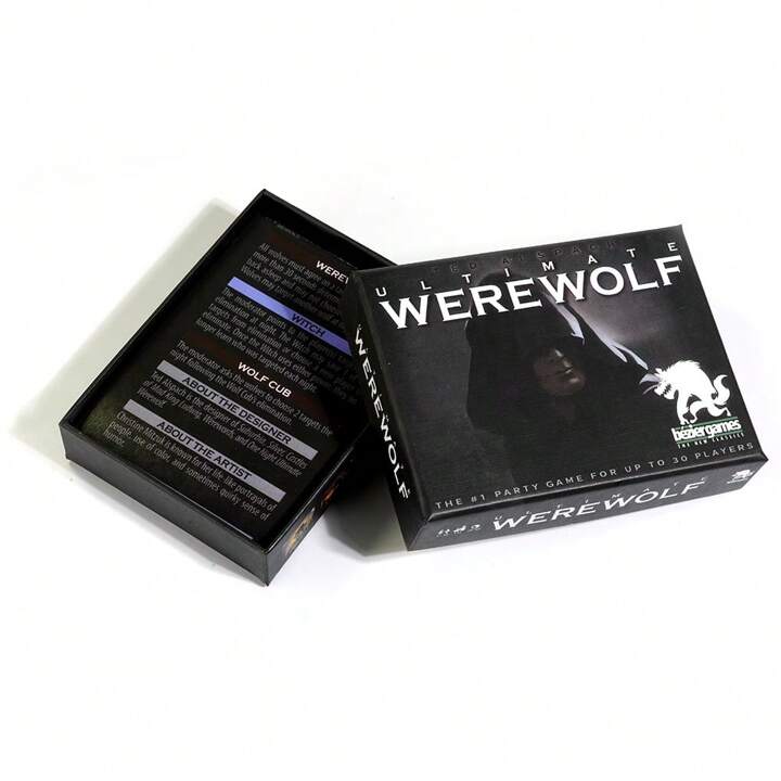 Werewolf Game Cards Are A Quick Way To Get Started, With 80 Fully ...
