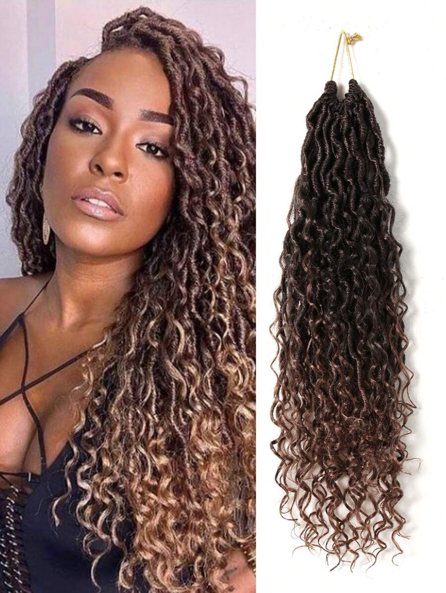 1 Paquete De Extensiones De Cabello Con Ganchillo Faux Locs Para ...
