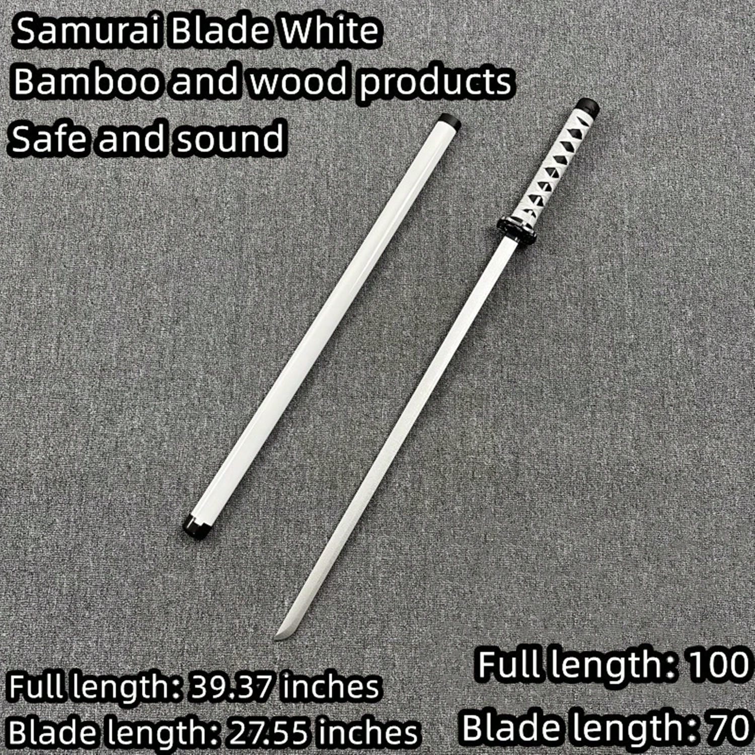 Chinese Tang Dynasty Style Wooden Sword With Scabbard, Samurai Katana ...