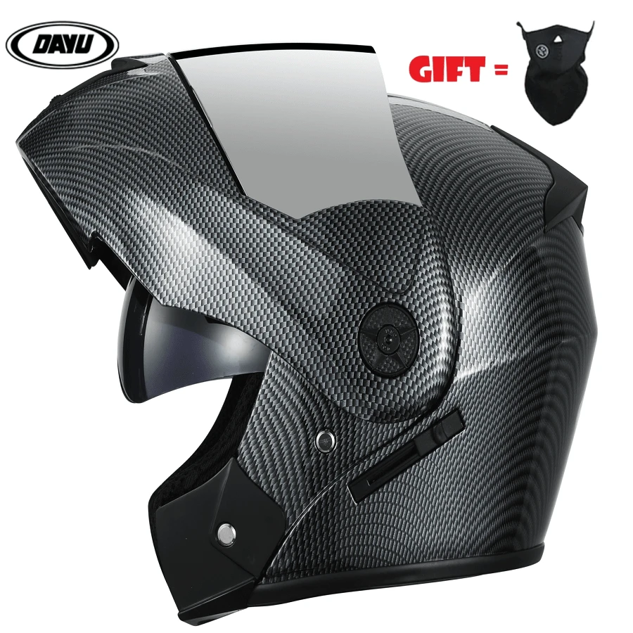Dual Use Motorcycle Helmet With Flip Up Visor, Water Transfer Printing ...