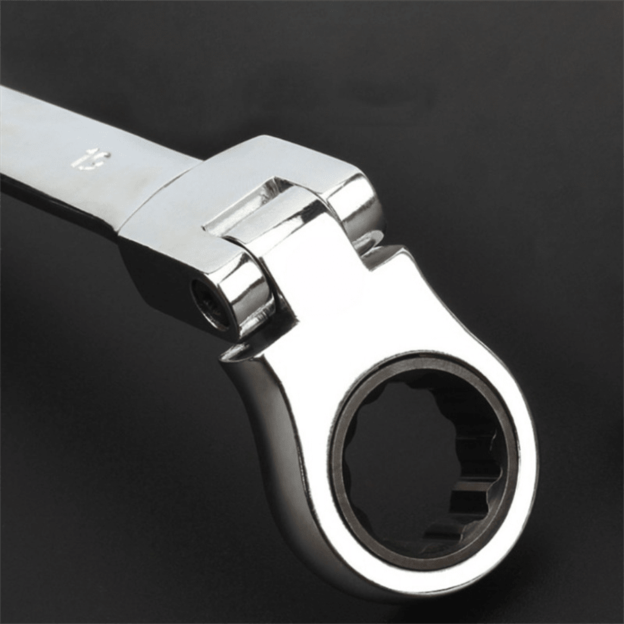 Multi-Functional Combination Dual Use Ratchet Wrench, Flexible Head ...