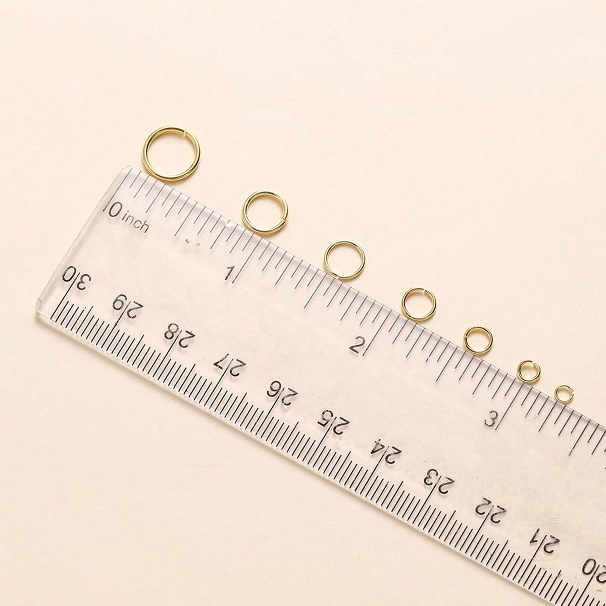 1set Of Boxed Split Jump Rings In 3mm, 4mm, 5mm, 6mm, 7mm, 8mm, And 10mm, 8 Colors, For Diy ...