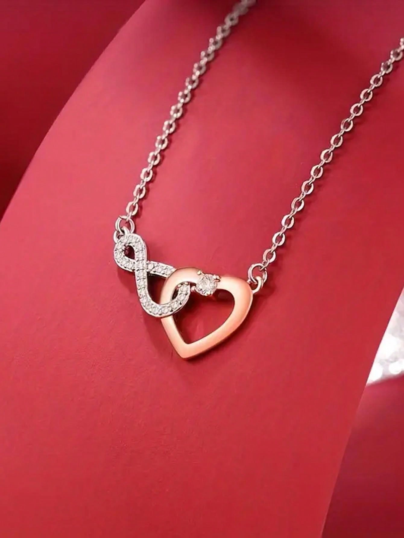 À Ma Meilleure Amie, Collier Pendentif Cœur Et Symbole De L'infini ...