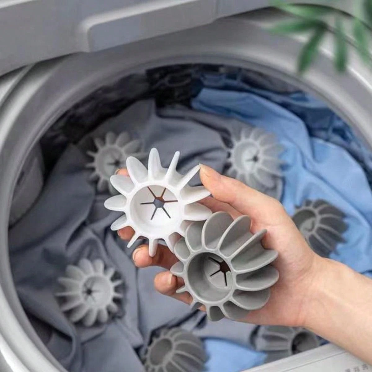5pcs Anti-Winding Laundry Balls, Laundry Balls For Decontamination ...