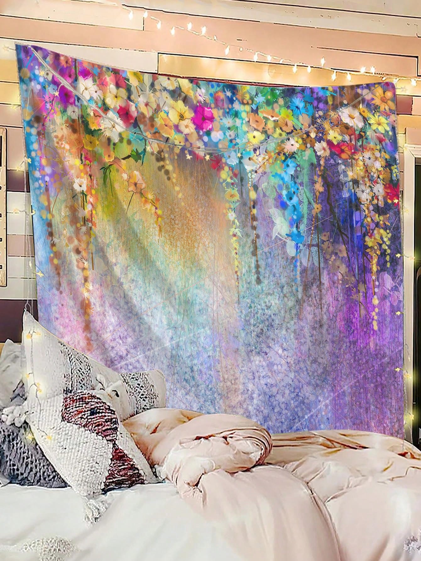 Arazzo Con Mappa Del Mondo Avventuroso In Poliestere Da 1 Pezzo, Arazzo ...