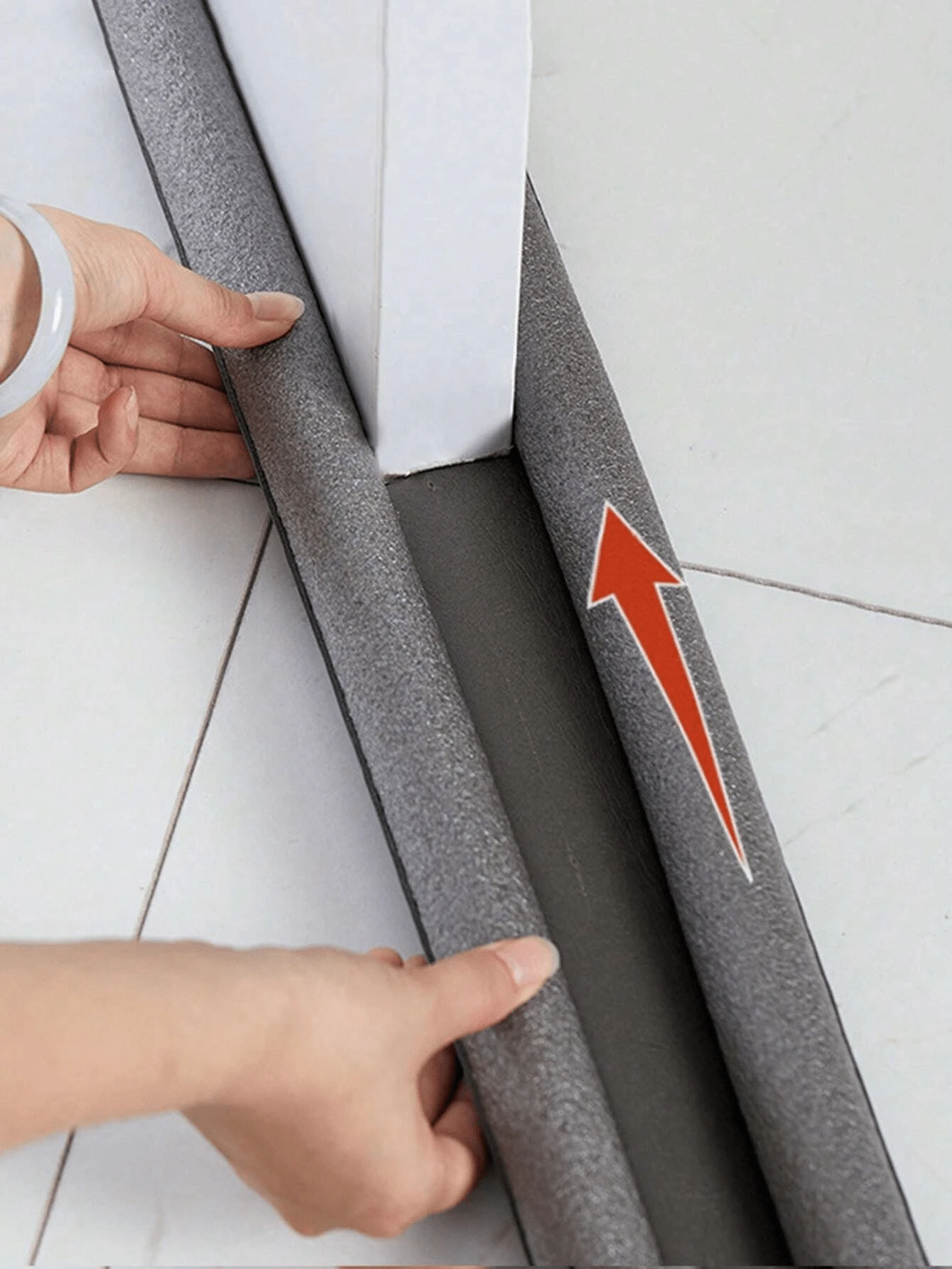 1 Roll, Under Door Draft Stopper, Door Draft Stopper, Weather Stripping ...