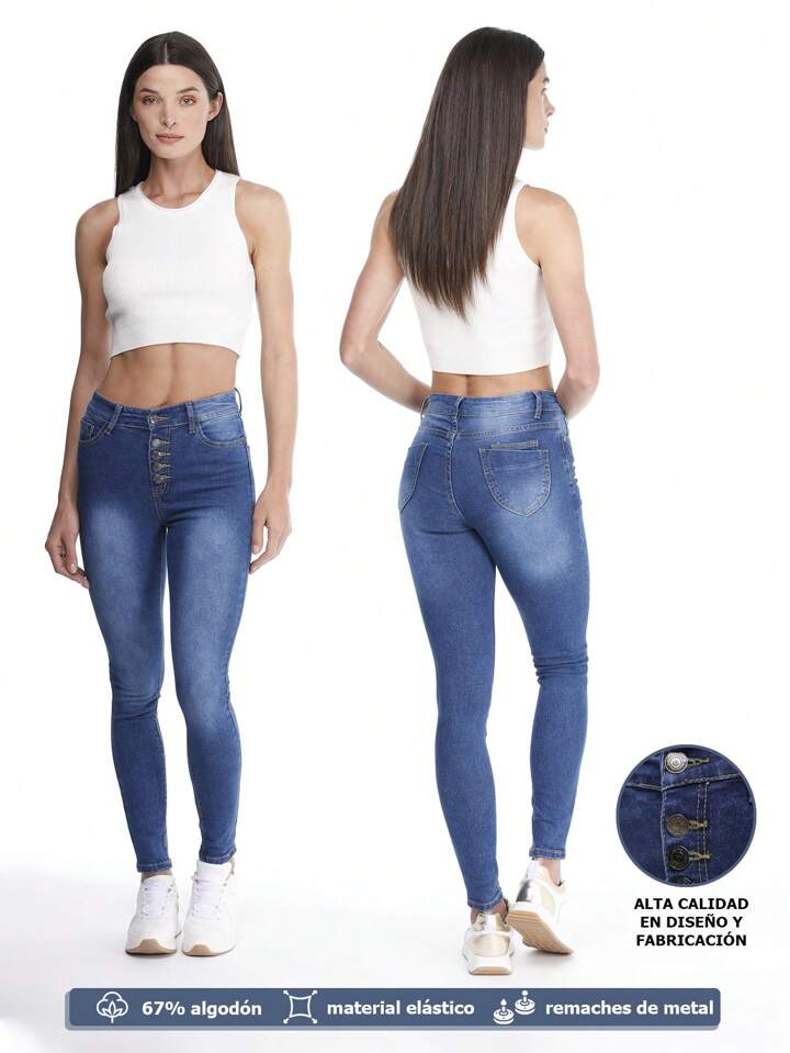 Jeans De Mujer Con Curvas