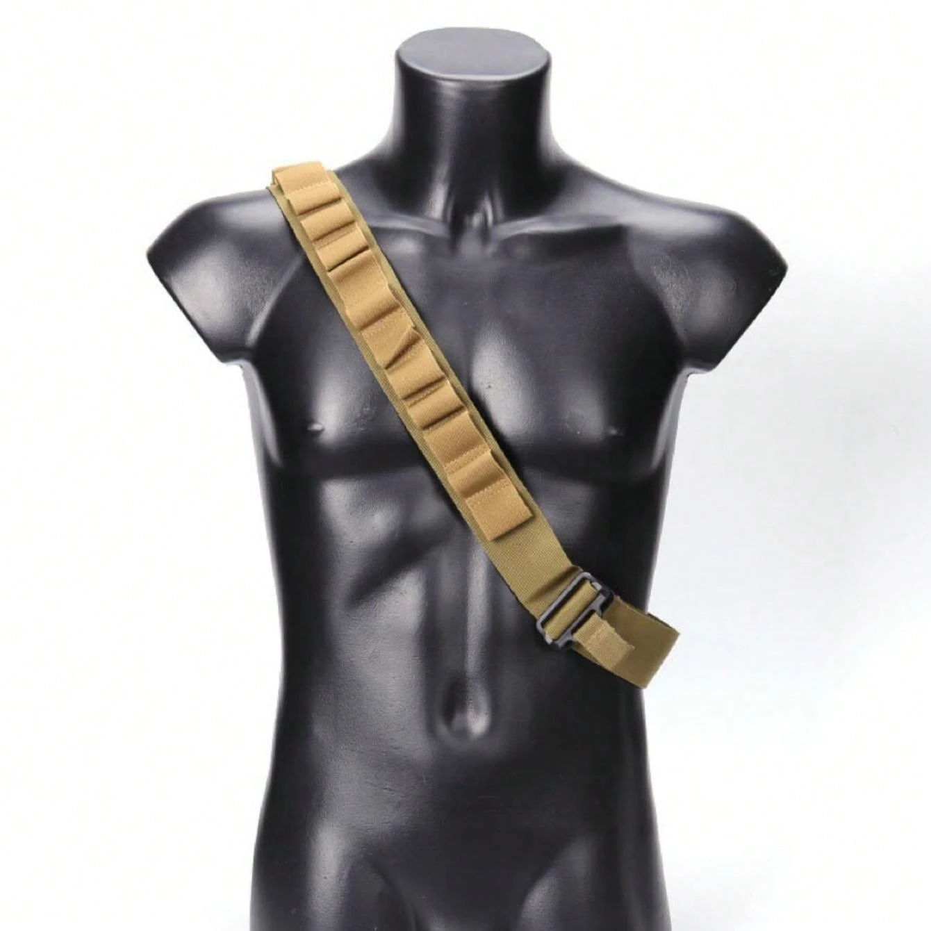 15-Slot Shotgun Shell Ammo Carrier Belt, Outdoor Hunting Tactical ...