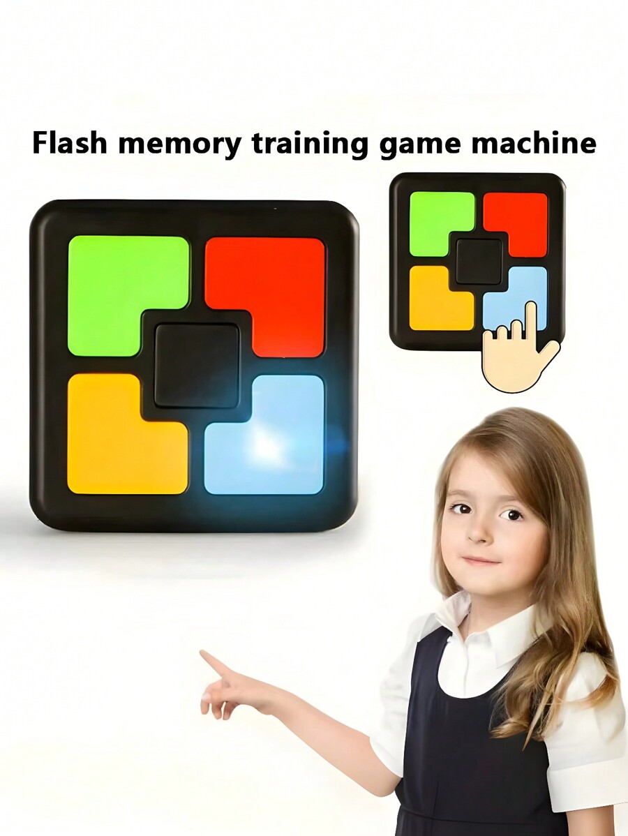1pc/6pcs Light Up Memory Game -- Handheld Electronic Toy -- Colorful ...