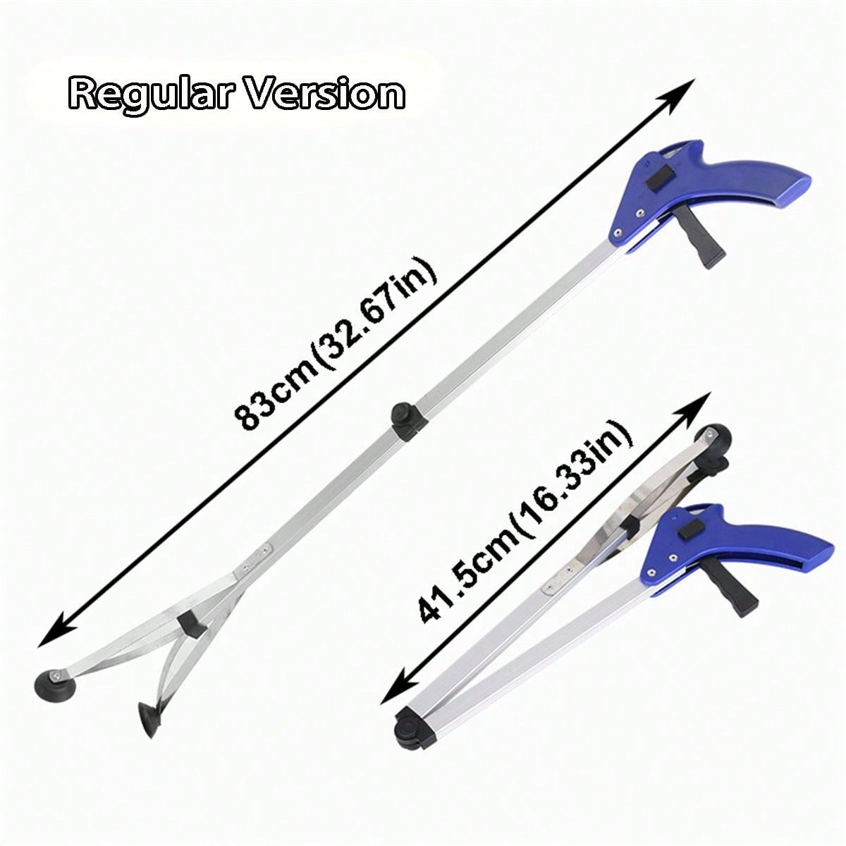 1pc Heavy Duty And Extended Garbage Pickup Claw, Aluminum Alloy Trash ...