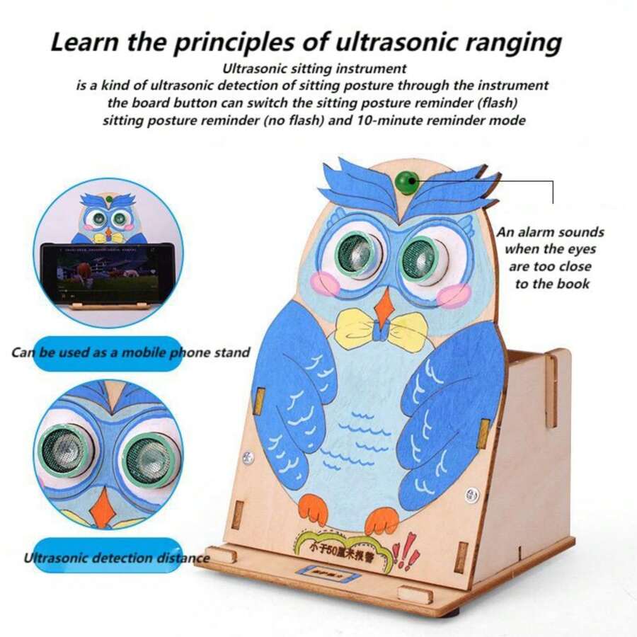 Diy Science Experiment: Smart Ultrasonic Induction Posture Corrector ...