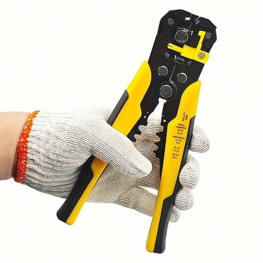 Self-Adjusting Wire Stripper, Wire Clamp, Wire Cutter, 3-In-1 Automatic ...