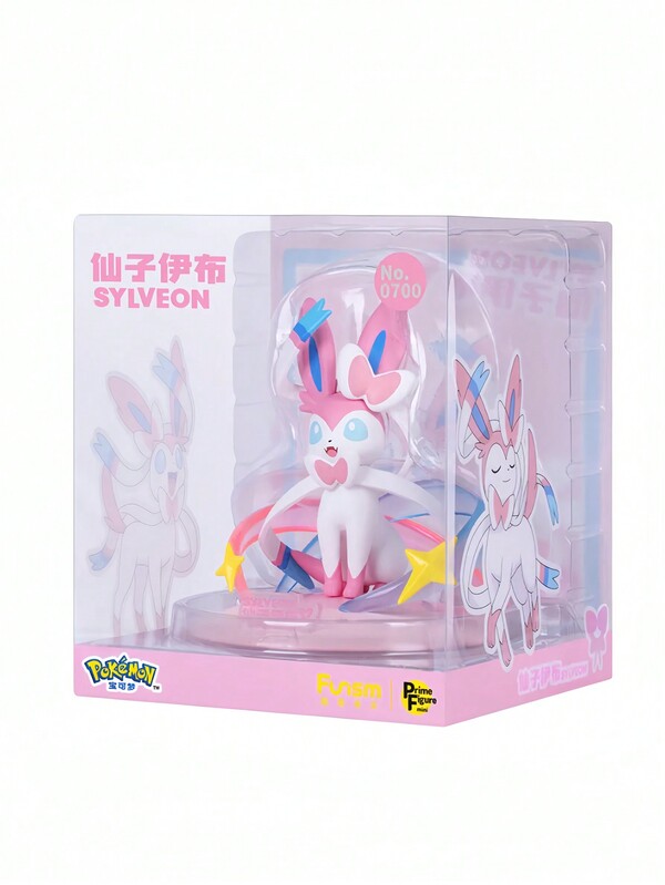 Pokemon 1Pcs 10.4cm/4.09inch Pokemon Sylveon Anime Figure Character ...