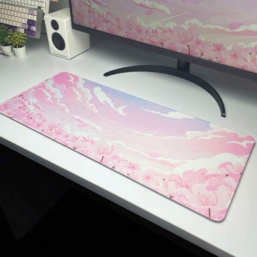 Mousepad | Sakura Solace | Extended Large Gaming Mouse Pad Deskmat ...