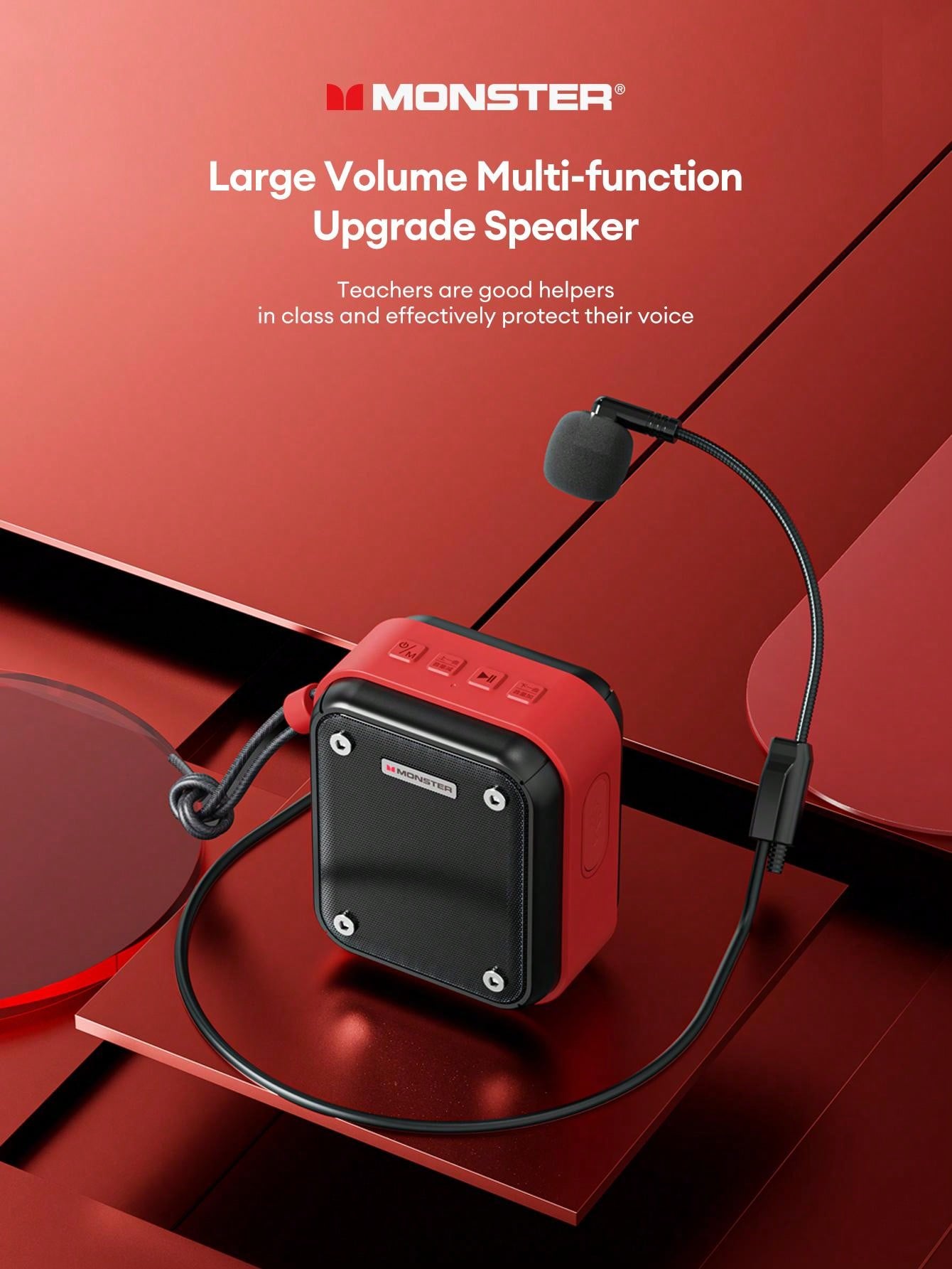 Monster Gk200 Portable Little Bee 5.3 Super Long-Lasting Noise ...