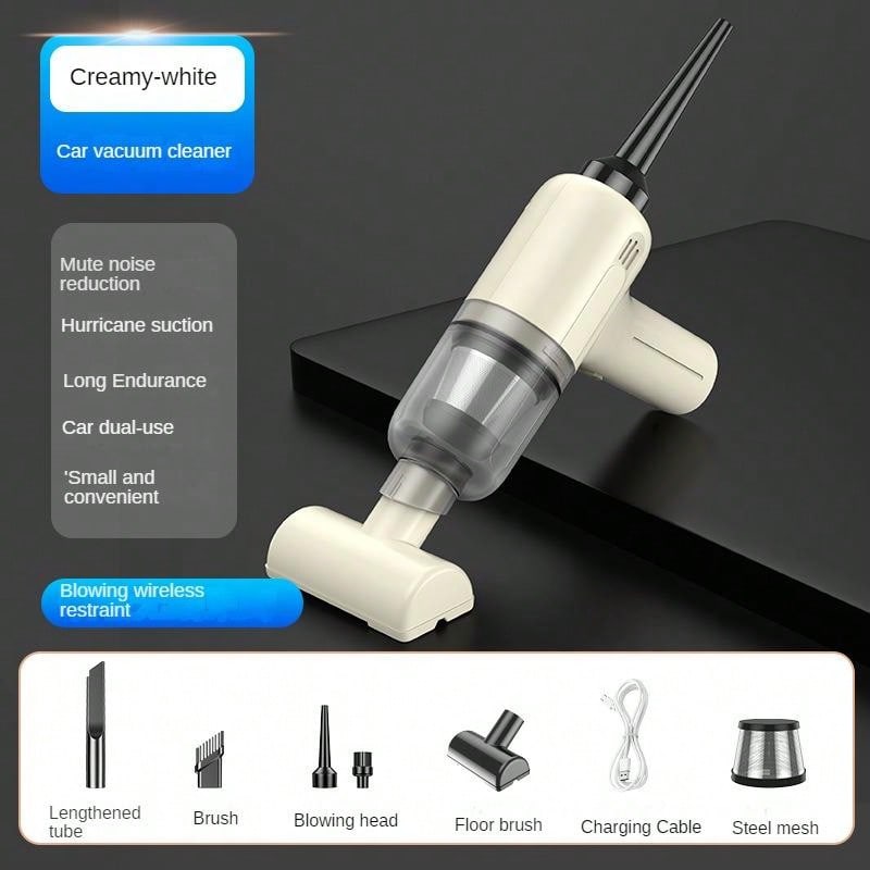 1 Stück Kabelloser Staubsauger & Mini Handstaubsauger, Kleiner Autostaubsauger Mit Led ...