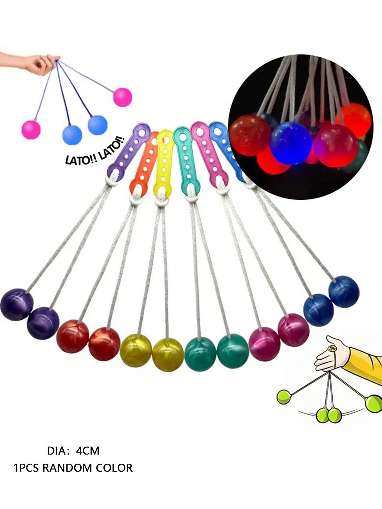 1pc 4cm New Style Clackers Ball Pro-Clackers Ball With Light ...