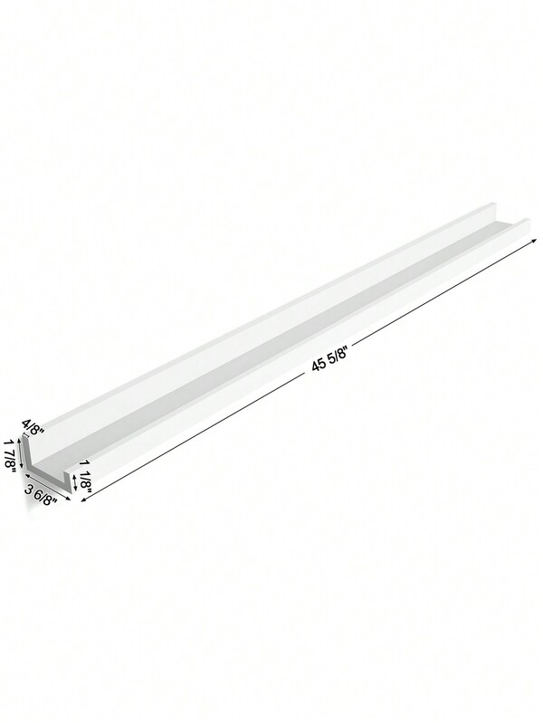 SONGMICS Wall Shelf, Floating Shelf Ledge, For Picture Frames And Books ...