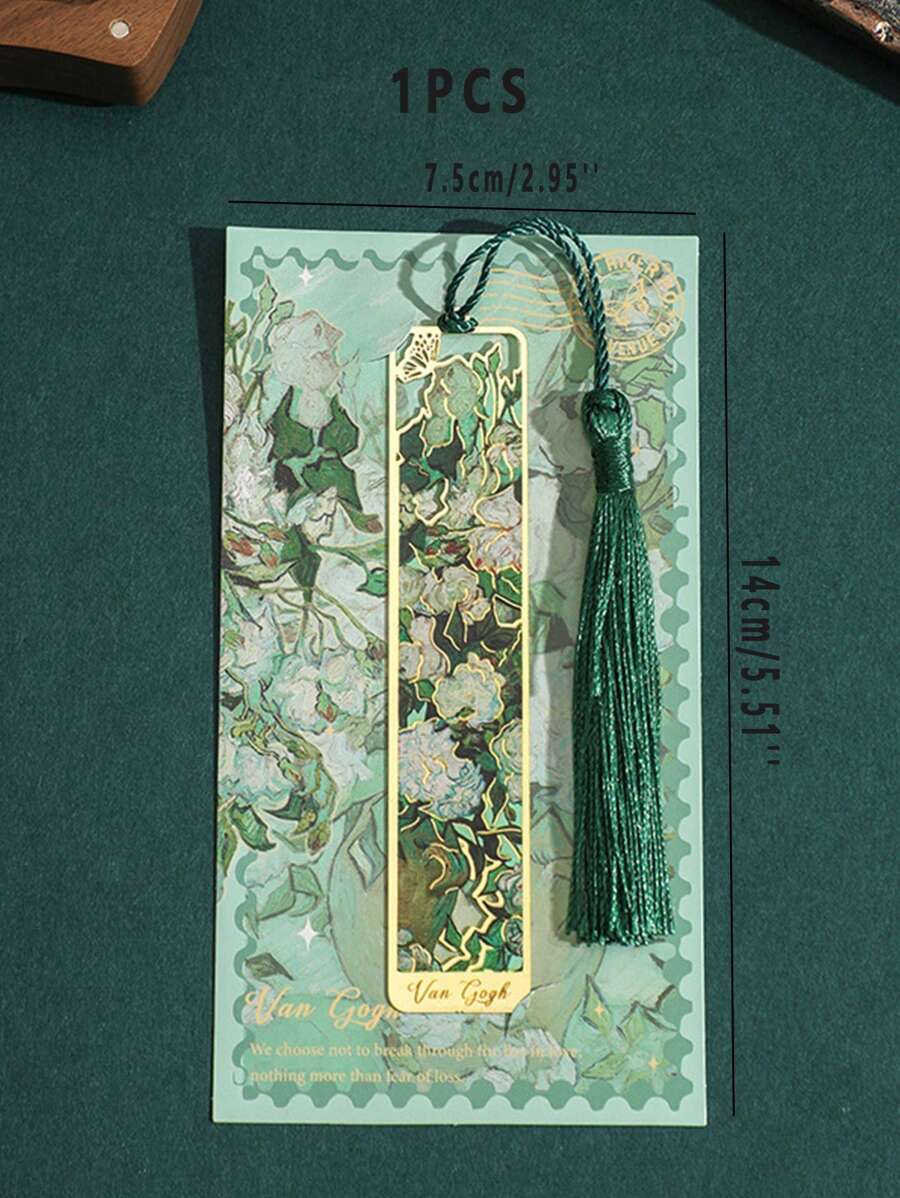 1pc/2pcs Vintage Metal Bookmarks, Retro Metal Bookmarks Pendant For ...