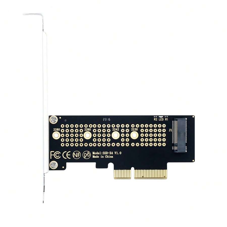 FENVi NVMe PCIe Adapter M Key M.2 NVME SSD To PCI-E X4 Host Controller ...