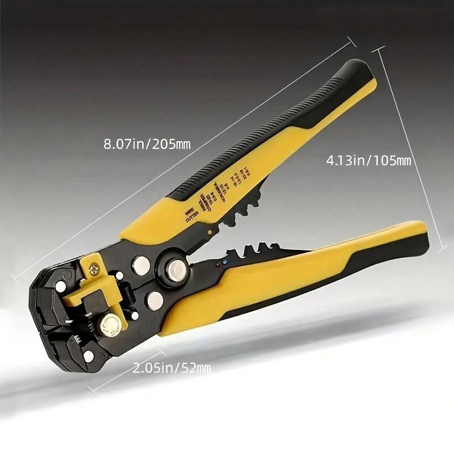 Self-Adjusting Wire Stripper, Wire Clamp, Wire Cutter, 3-In-1 Automatic ...