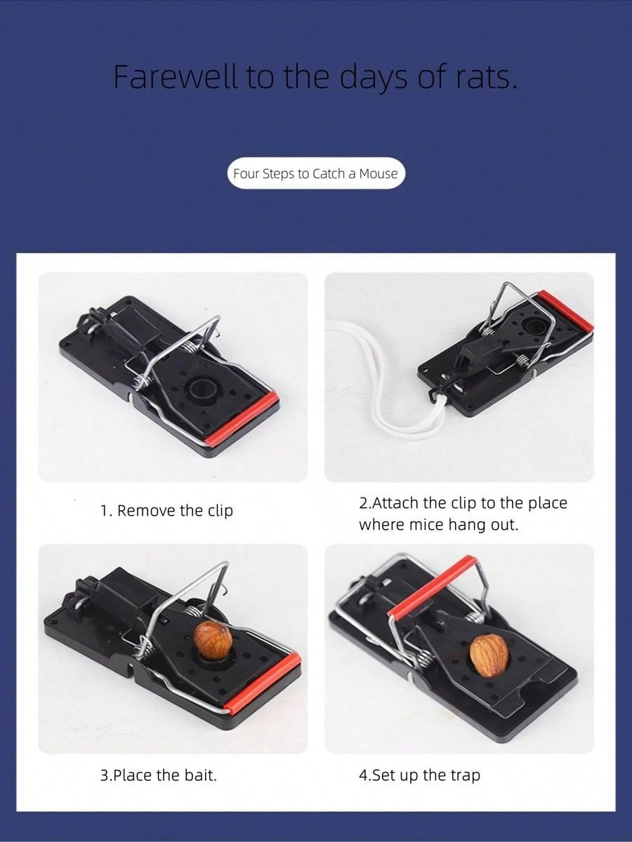 Mouse Trap Mice Trap That Work Human Power Mouse Killer Mouse Catcher ...