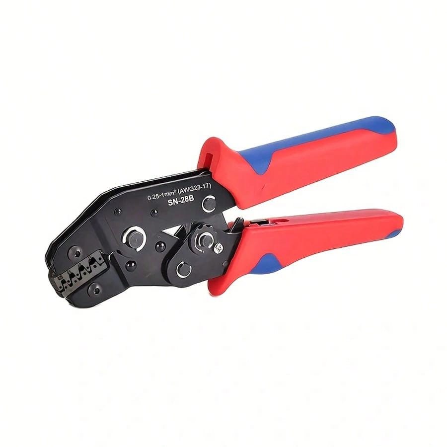 Crimping Tool With Ratchet, Ratcheting Wire Crimper Tool For Open ...