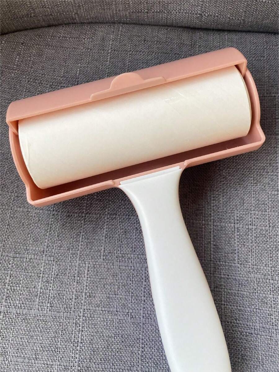 Pet Lint Roller, Cover Can Be Closed, With 1 Roll Of Paper (50 Sheets ...